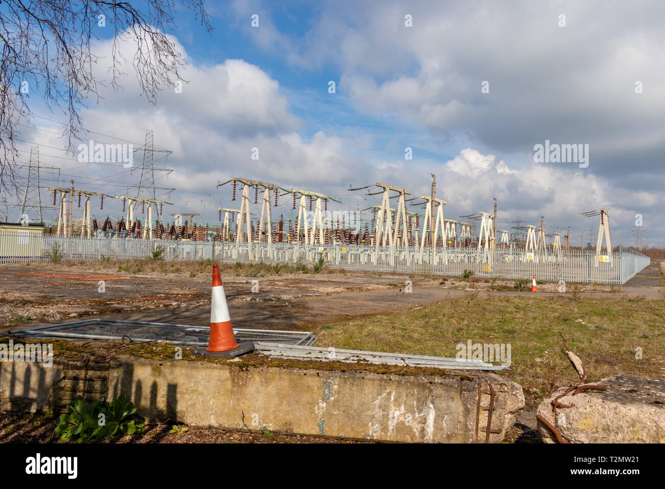 Willington Power Station Decommissioned Derelict Cooling Towers ...