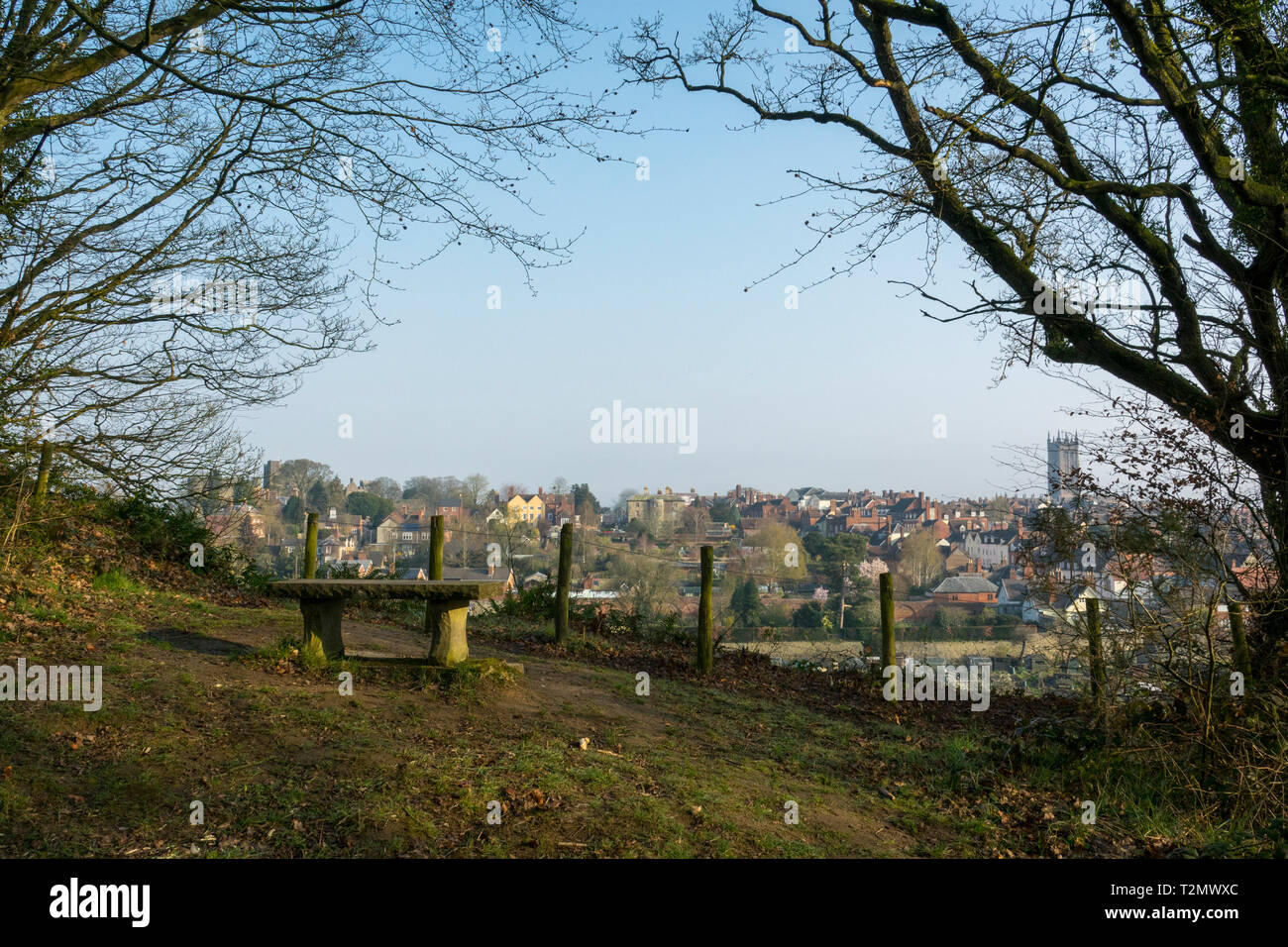 Whitcliffe common ludlow hi-res stock photography and images - Alamy