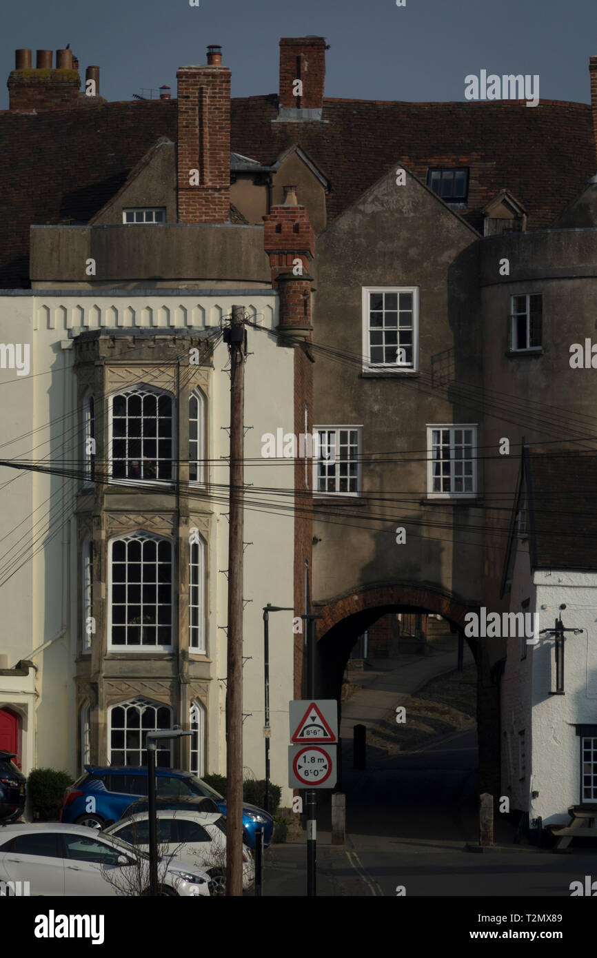 Broad street gate Stock Photo - Alamy