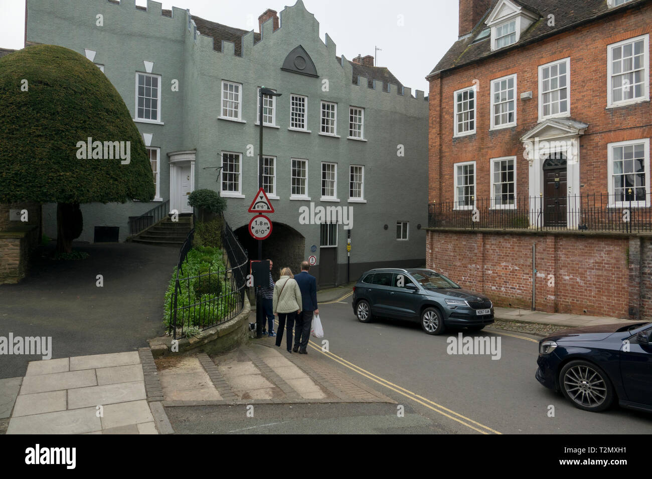 Broad street gate Stock Photo - Alamy