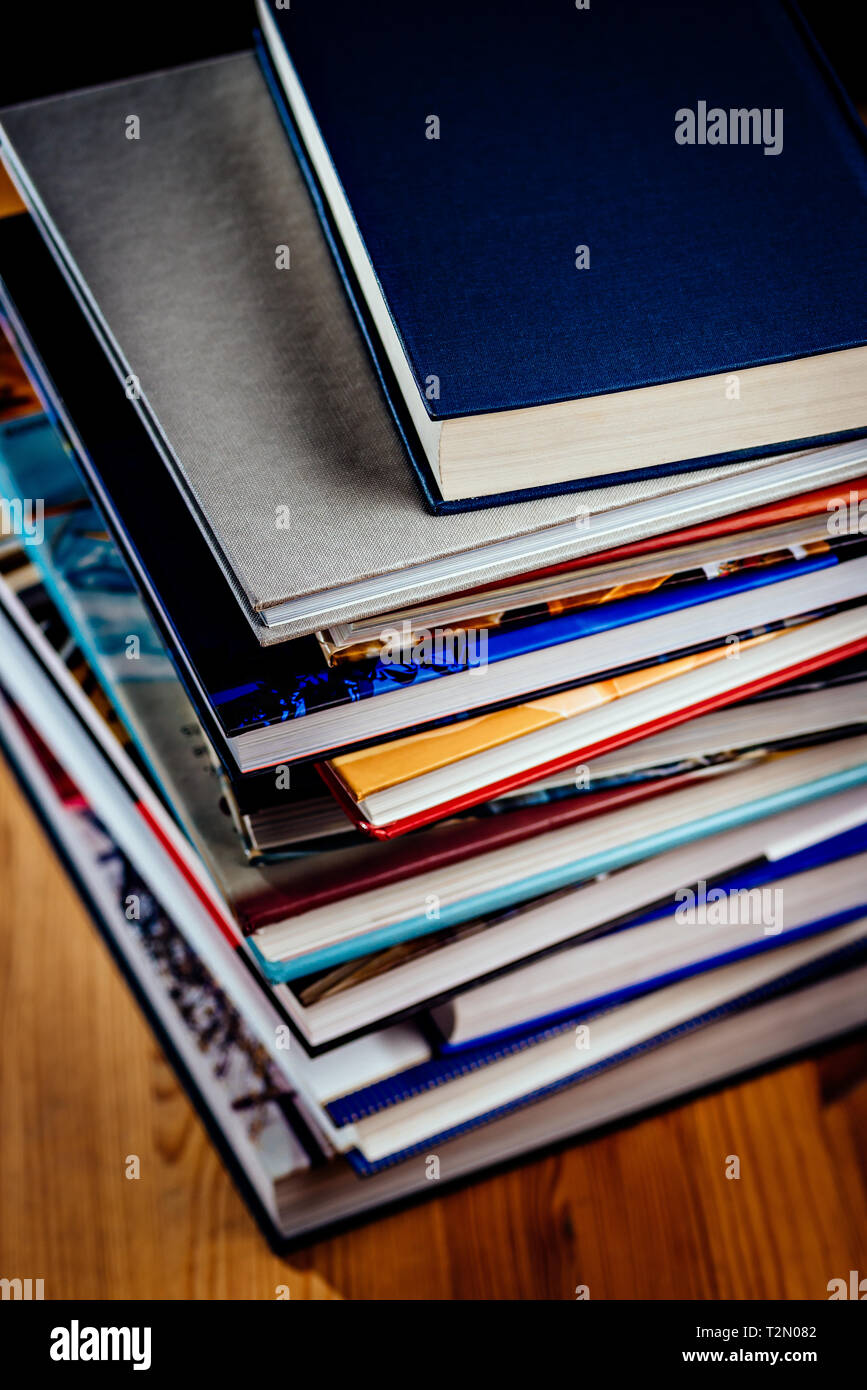 Wooden desk study hi-res stock photography and images - Alamy