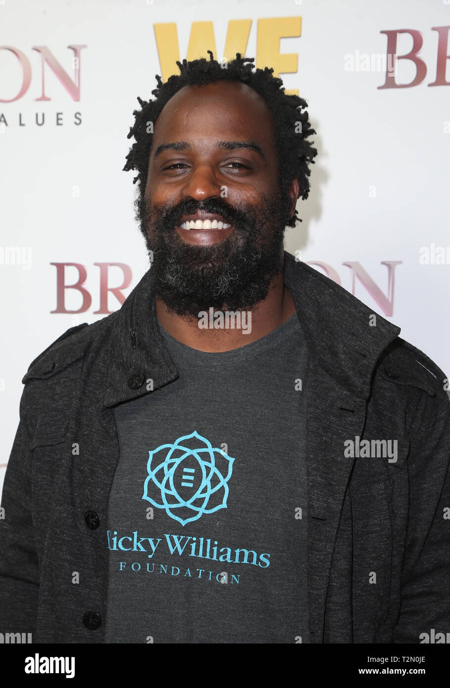 WEST HOLLYWOOD, CA- APRIL 2: Ricky Williams, at the WE TV Season Six ...