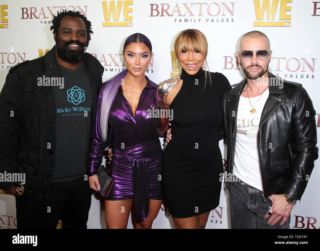 West Hollywood, Ca. 2nd Apr, 2019. Ricky Williams, Natalie Eva Marie ...