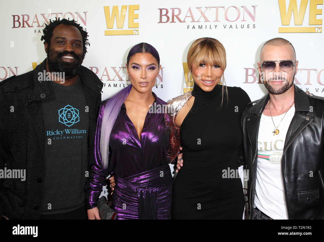 West Hollywood, Ca. 2nd Apr, 2019. Ricky Williams, Natalie Eva Marie ...