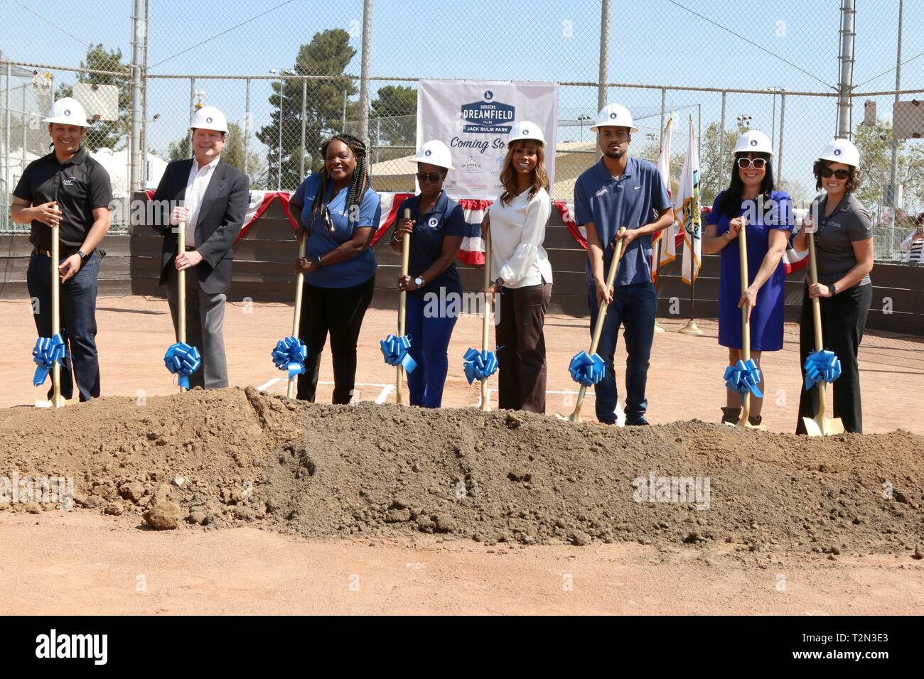 Fontana City Officals, Dodger Foundation, Sponsors, Holly Robinson ...