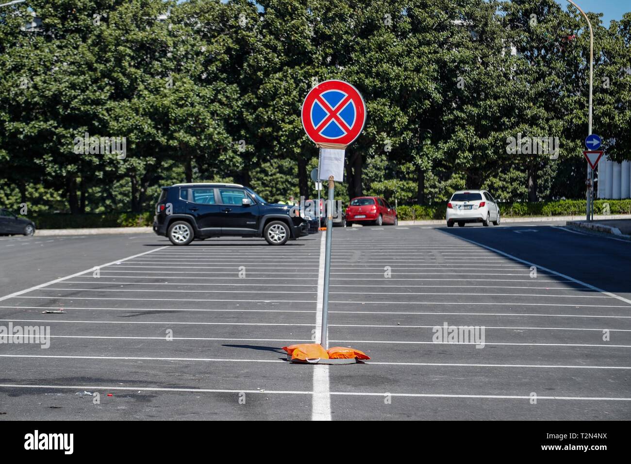 * NO WEB * NO DAILY * Rome, Formula E construction site. In the picture ...