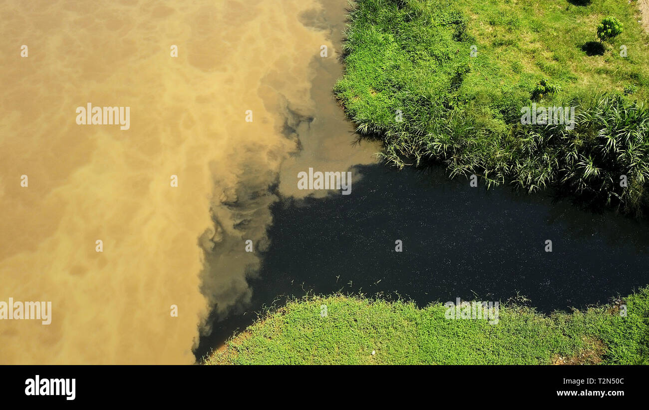 Citarum river aerial hi-res stock photography and images - Alamy