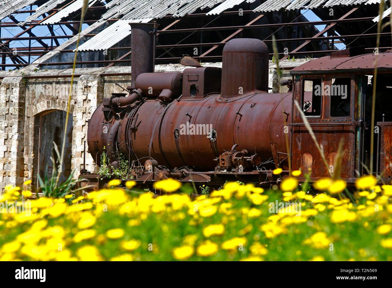 Old train station lebanon hi-res stock photography and images - Alamy