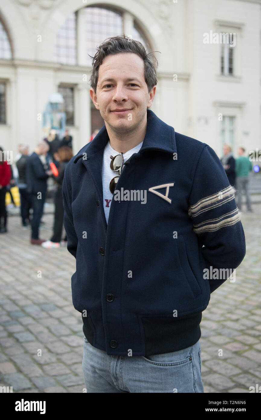 Berlin, Germany. 03rd Apr, 2019. Actor Trystan Pütter comes to the ...