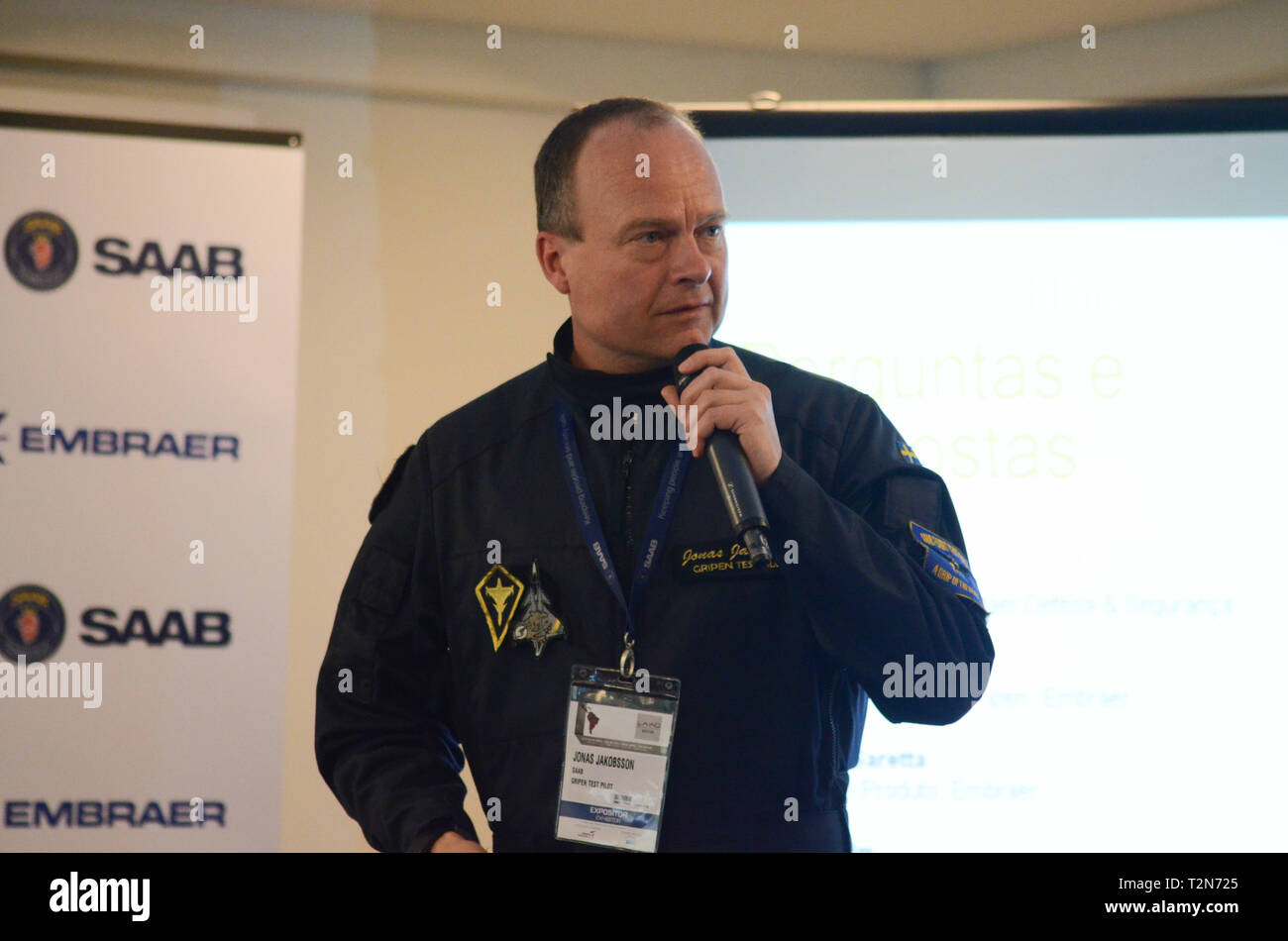 RIO DE JANEIRO, RJ - 03.04.2019: LAAD DEFENCE E SECURITY 2019 - Jonas ...