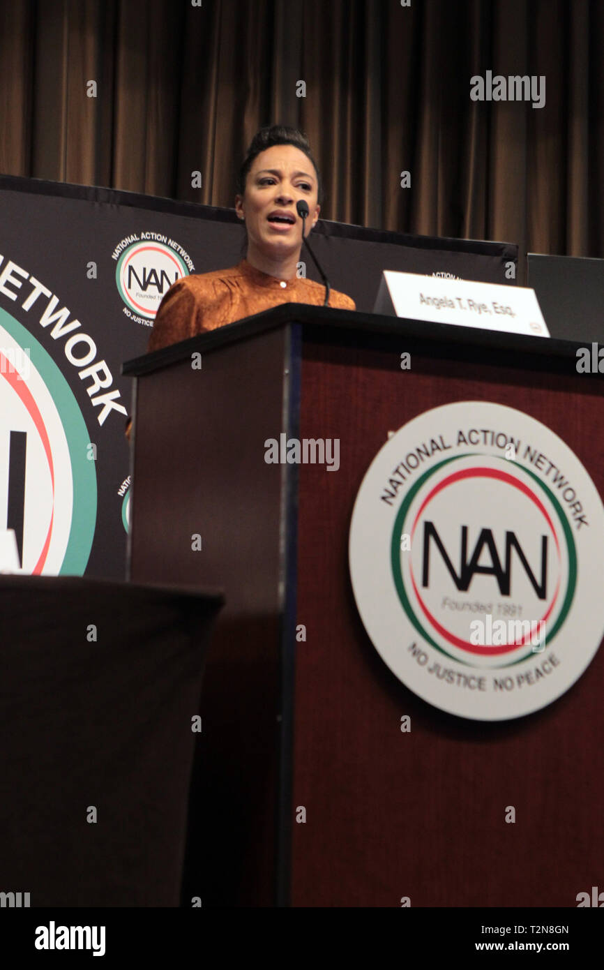 New York, New York, USA. 3rd Apr, 2019. Civil Rights Attorney/On-Air ...