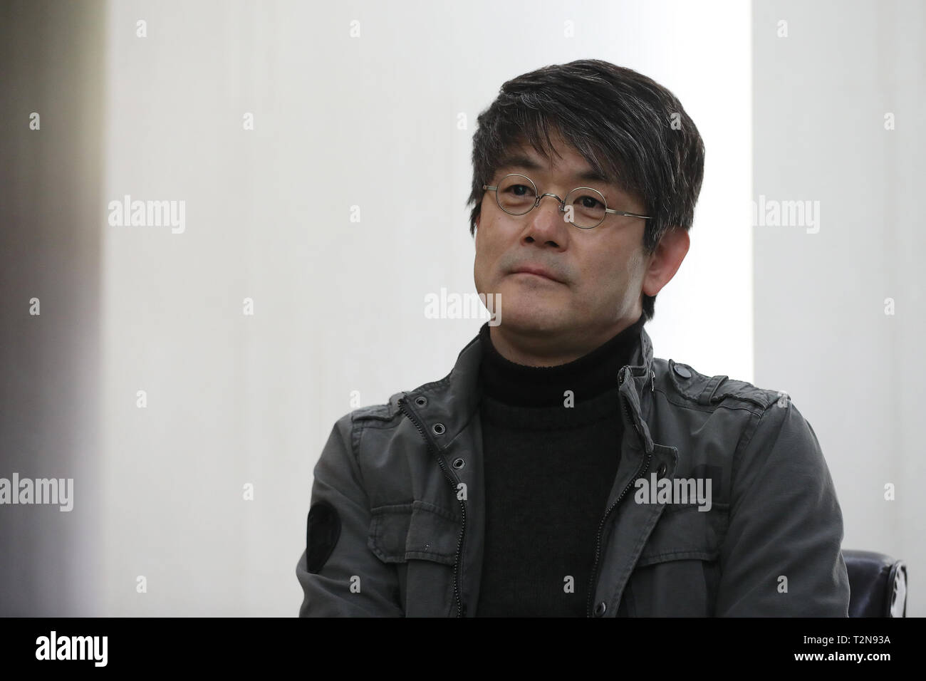 04th Apr, 2019. S. Korean director Kim Kwang-bo South Korean director ...