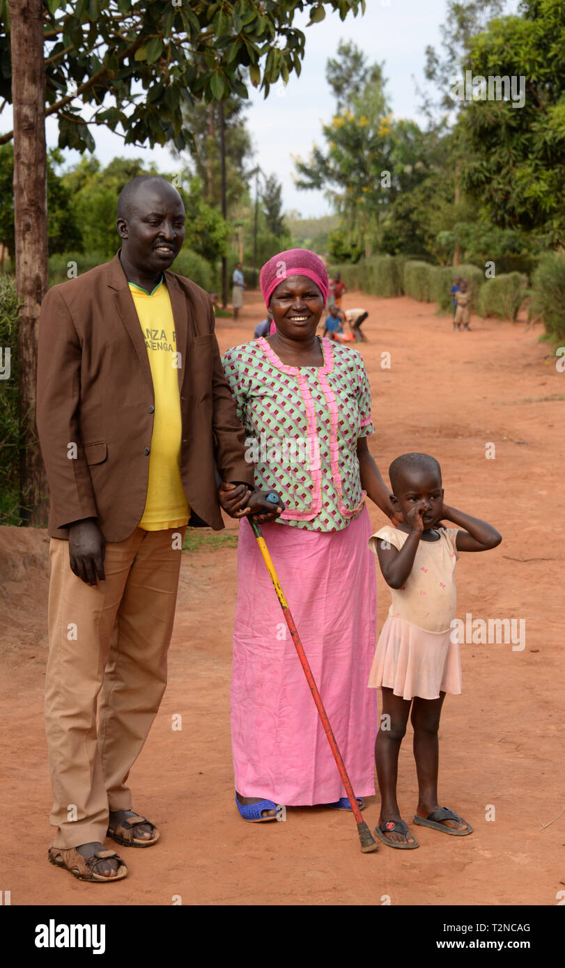 Rweru, Rwanda. 30th Mar, 2019. Jean Giraneza and Marie-Jane Uwimana ...
