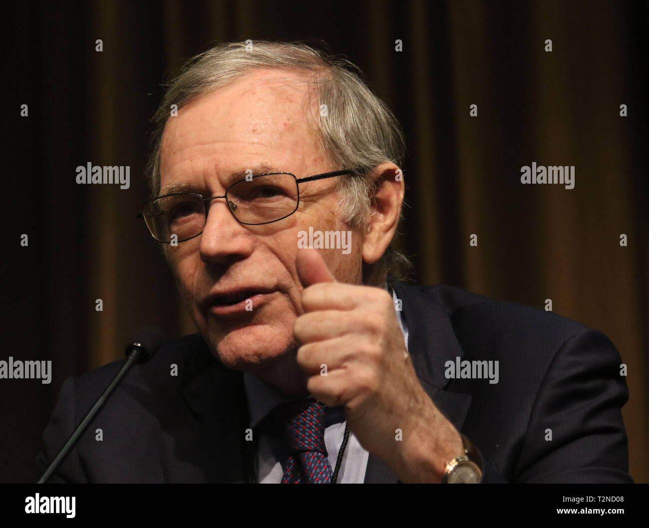 New York City, New York, USA. 3rd Apr, 2019. Historian DR. ERIC FONER ...