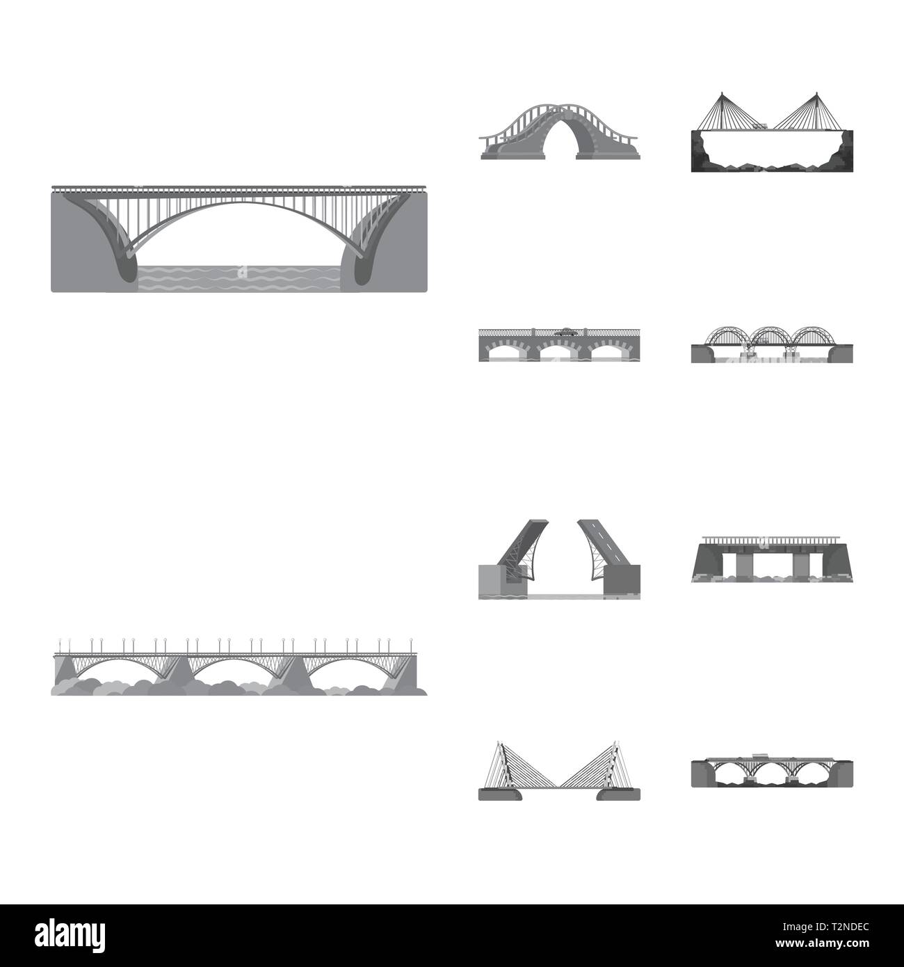 Vector illustration of design and construct icon. Set of design and ...