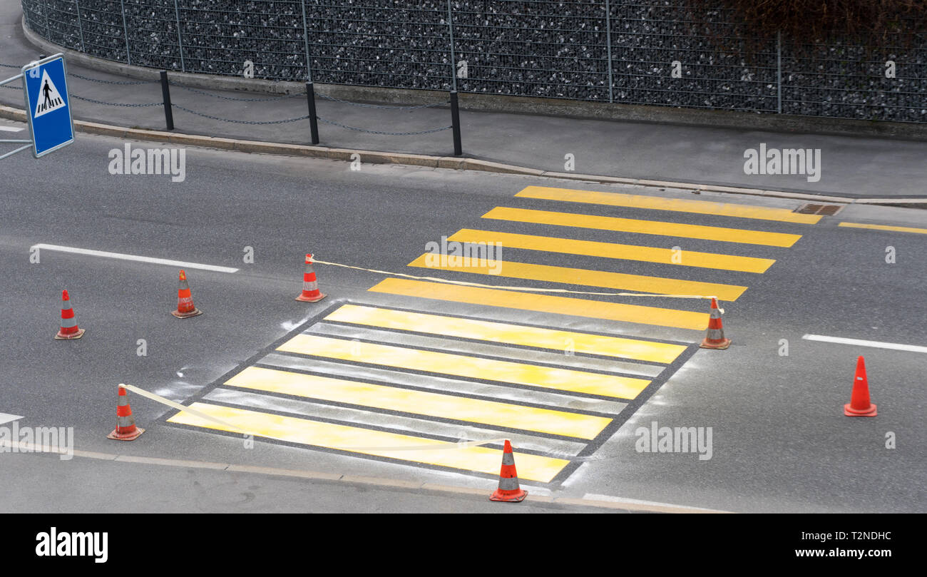 Road safety pedestrian crossing hi-res stock photography and images - Alamy