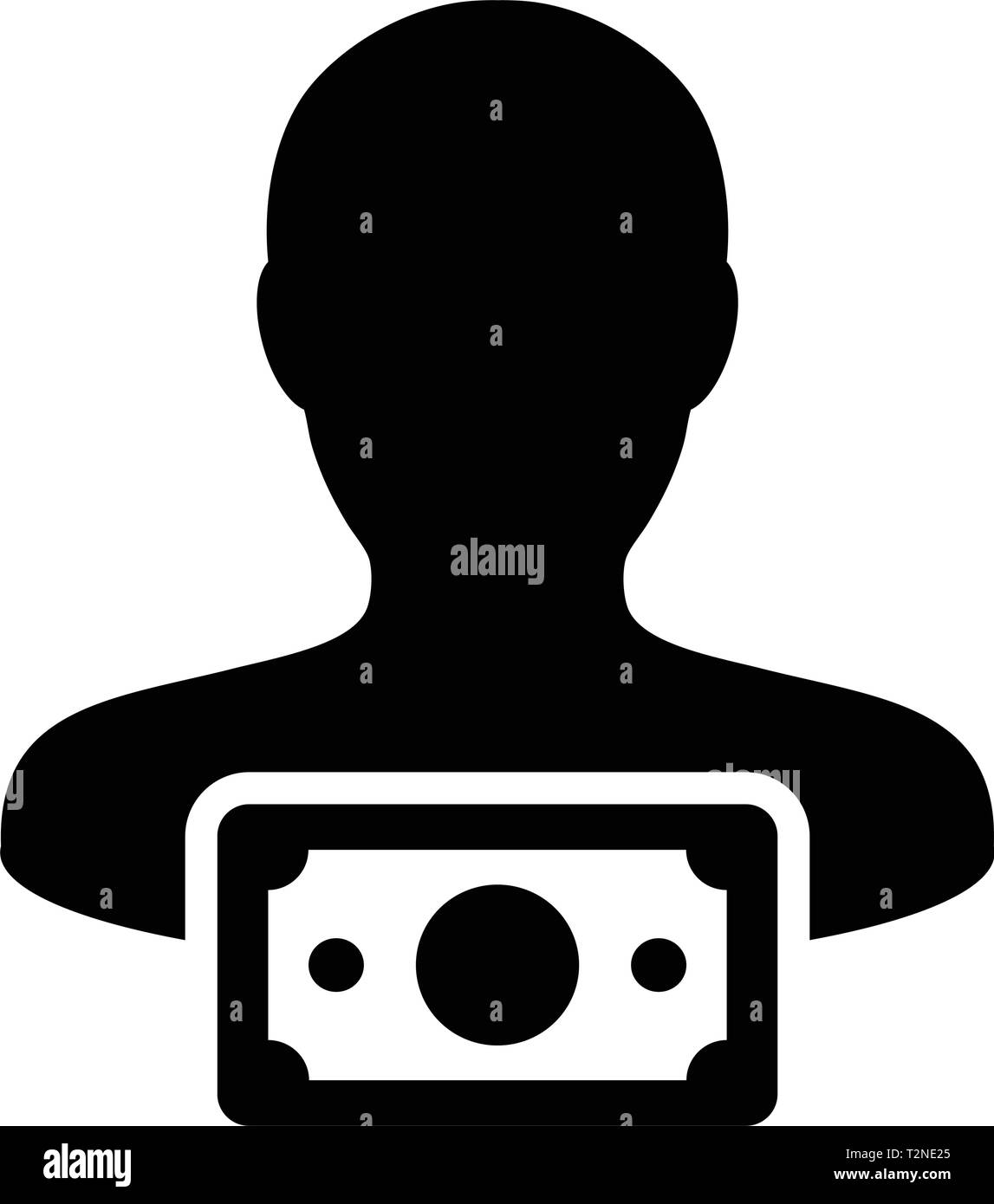 Investment icon flat color Black and White Stock Photos & Images - Alamy