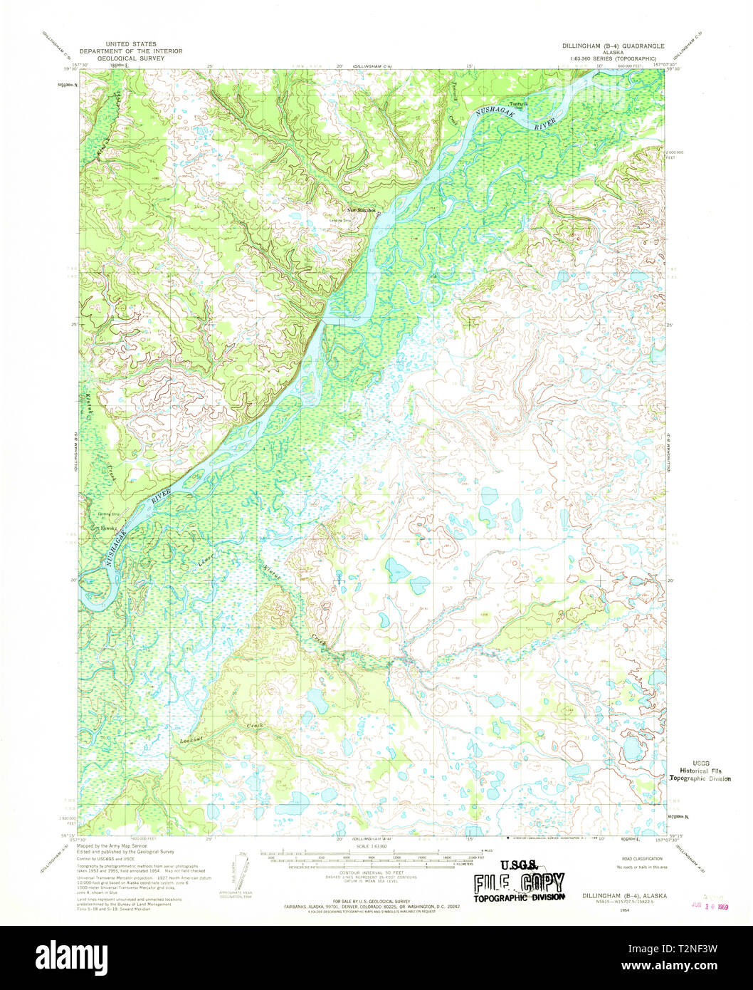 Map of dillingham hi-res stock photography and images - Alamy