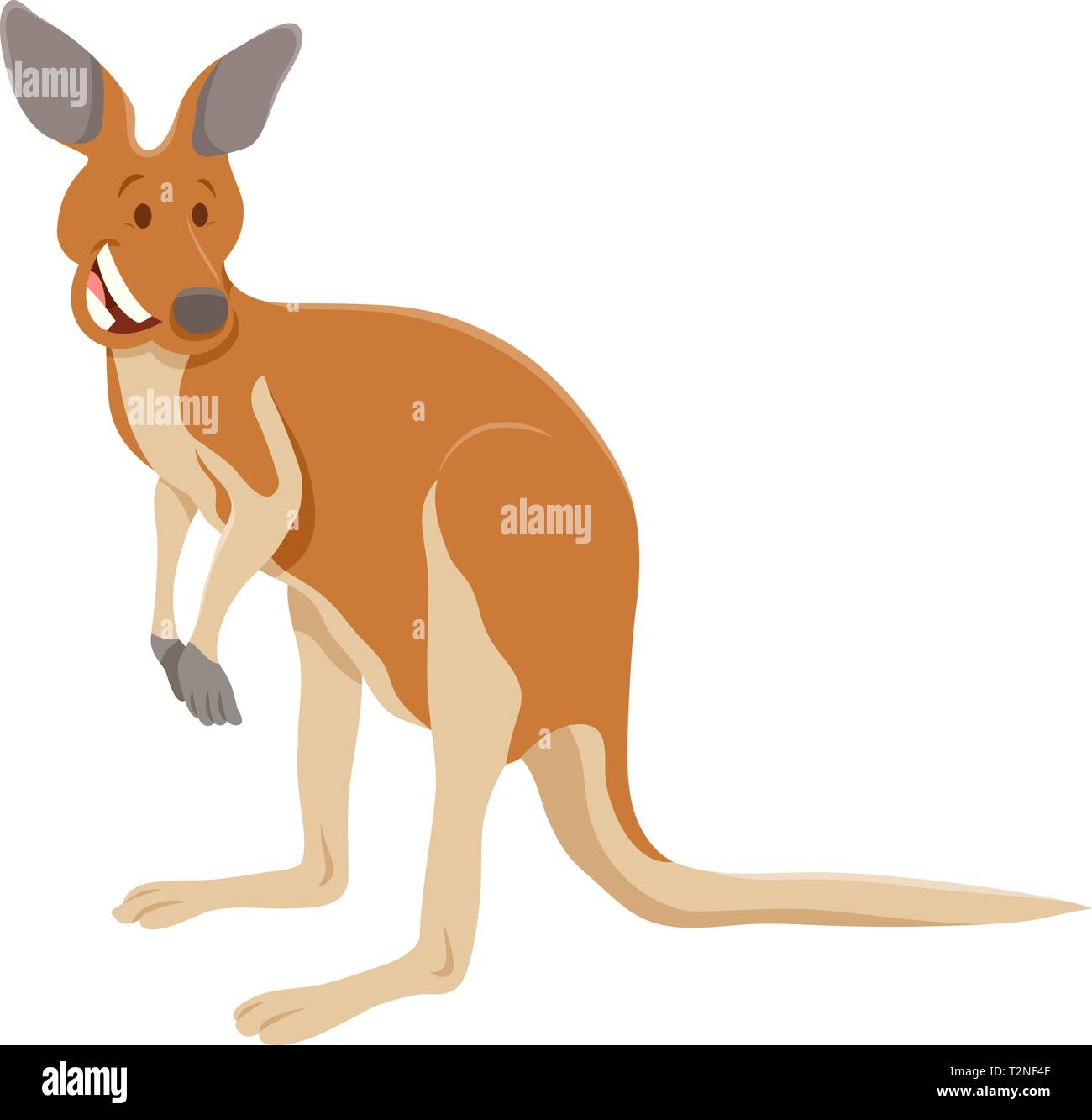 Cartoon character kangaroo hi-res stock photography and images - Alamy