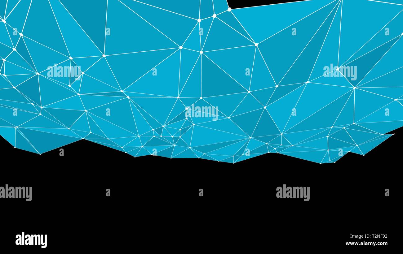 Connected triangles shapes vector technology conception Stock Vector Image & Art - Alamy