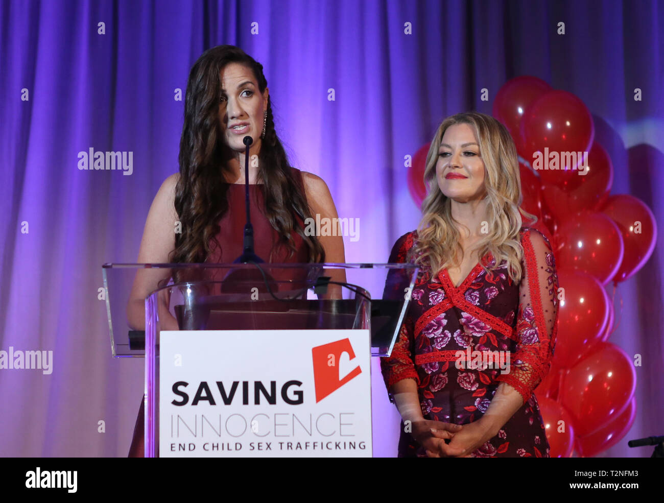 7th Annual Saving Innocence Gala Featuring: Amber Davies, KIM BIDDLE ...