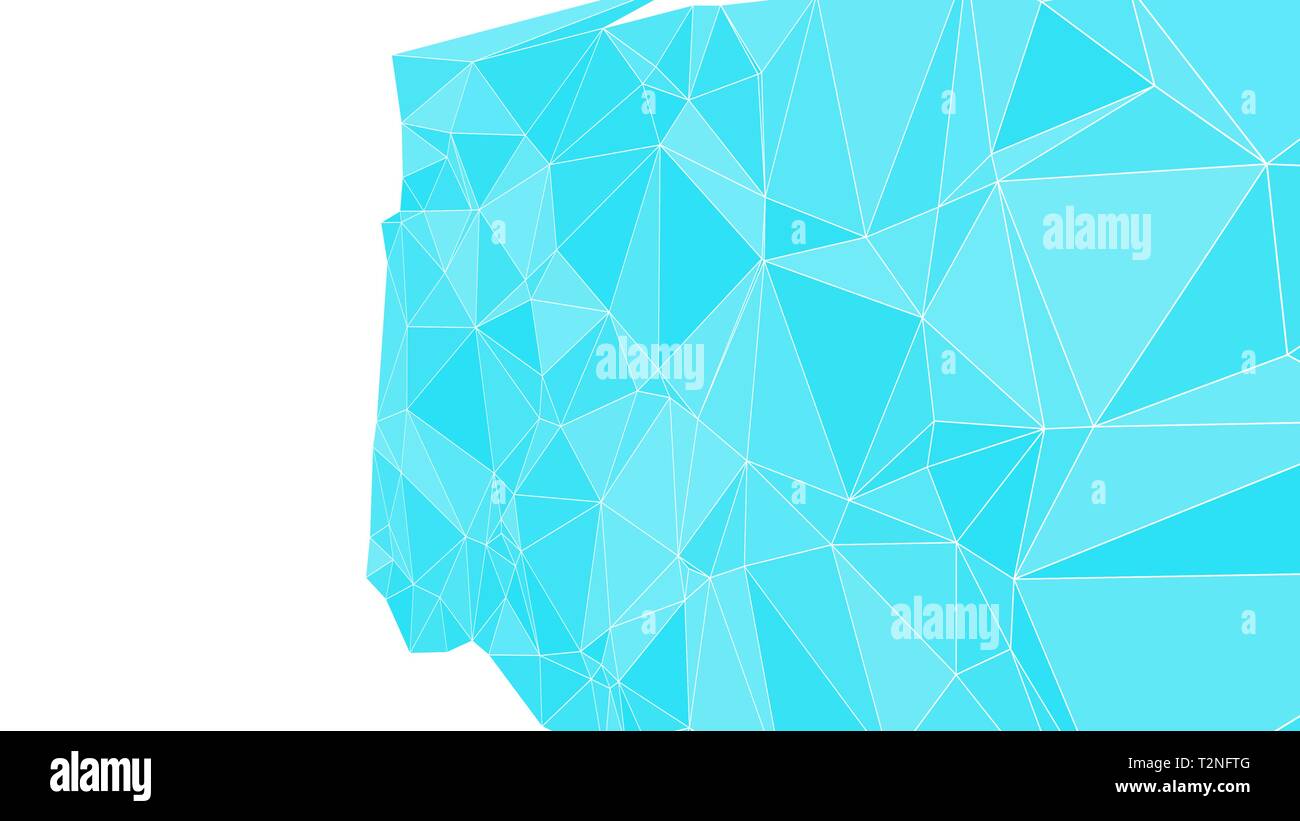 Technology science abstract vector triangle shapes connected Stock Vector Image & Art - Alamy