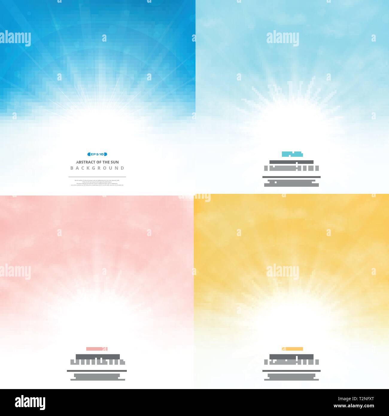 Sunlit surface Stock Vector Images - Alamy
