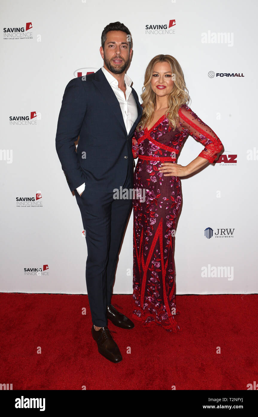 7th Annual Saving Innocence Gala Featuring: Zachary Levi, KIM BIDDLE ...