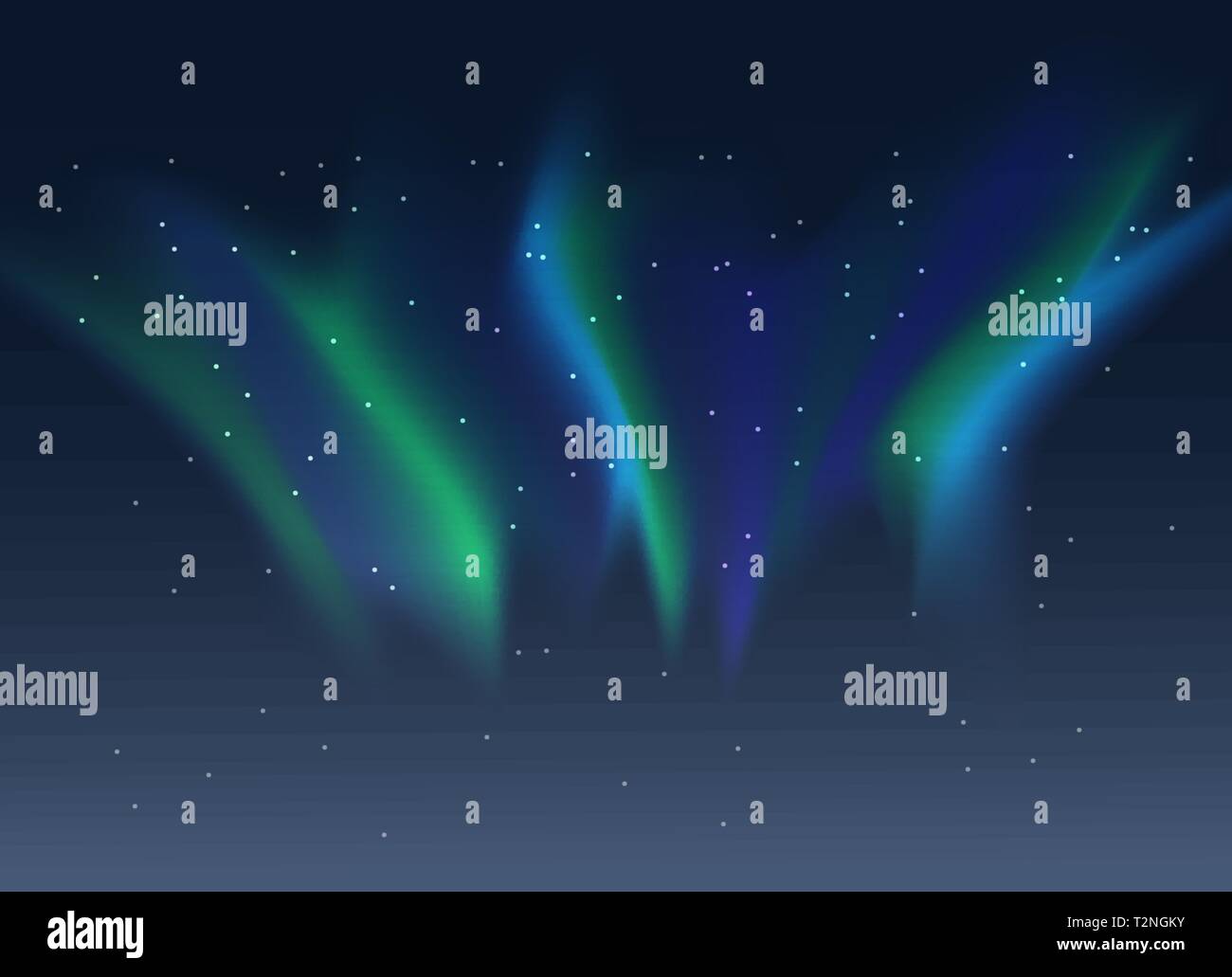 Aurora sky lights Stock Vector Images - Alamy