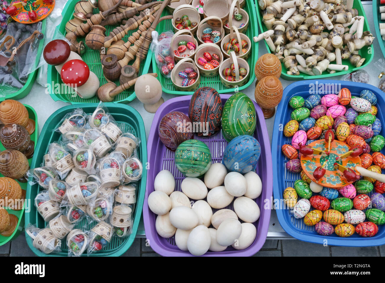 VILNIUS, LITHUANIA - MARCH 02, 2019: Traditional Lithuanian homemade ...
