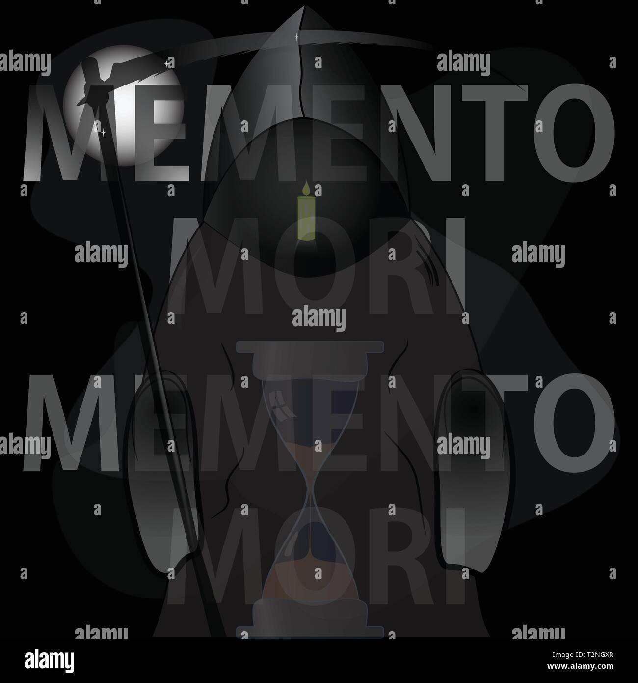 memento mori vector illustration Stock Vector Image & Art - Alamy