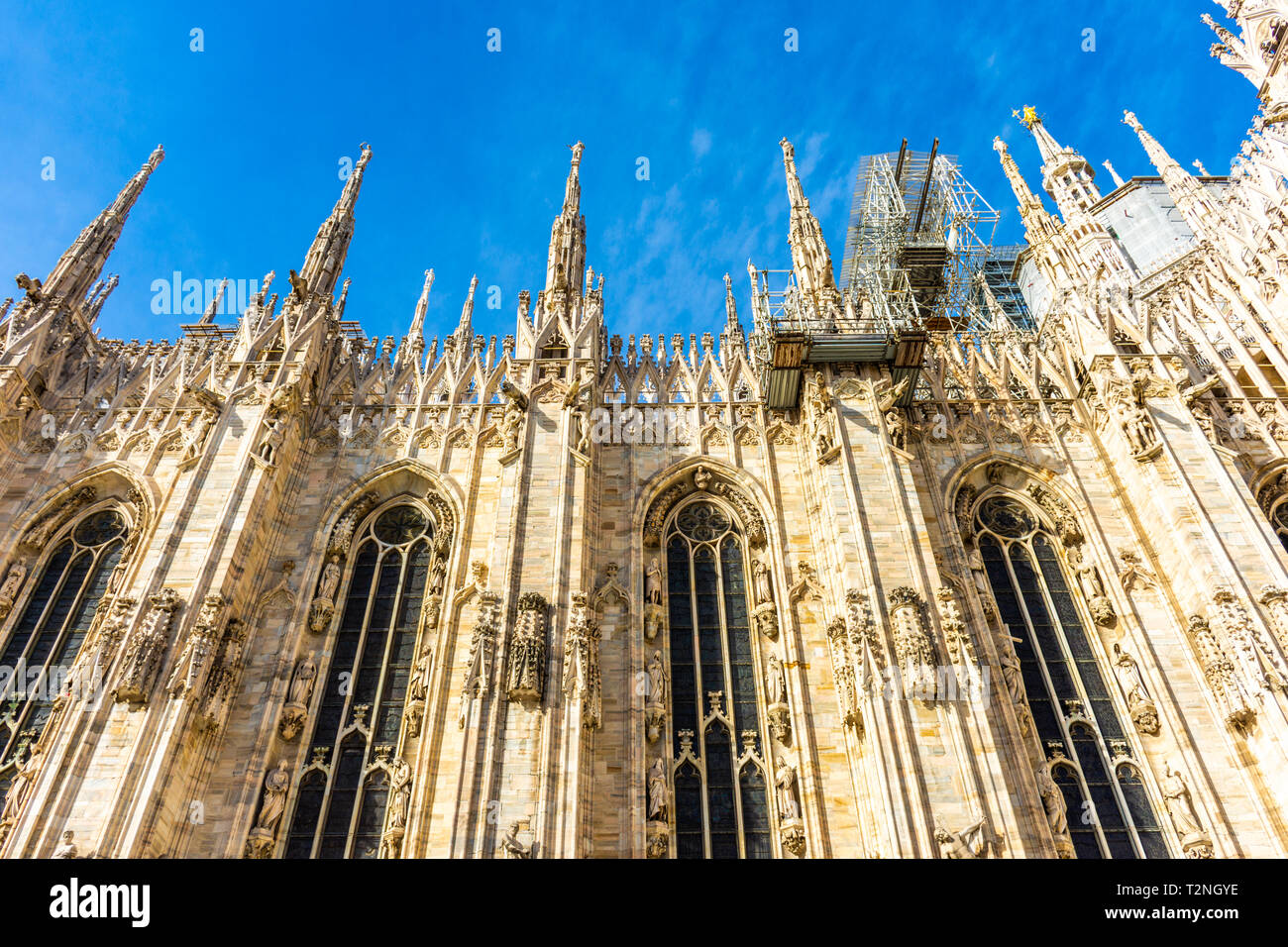 Milan Cathedral, Duomo di Milano, is the gothic cathedral church of ...