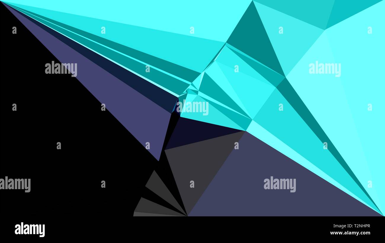 triangle geometric abstract wall art Stock Photo - Alamy