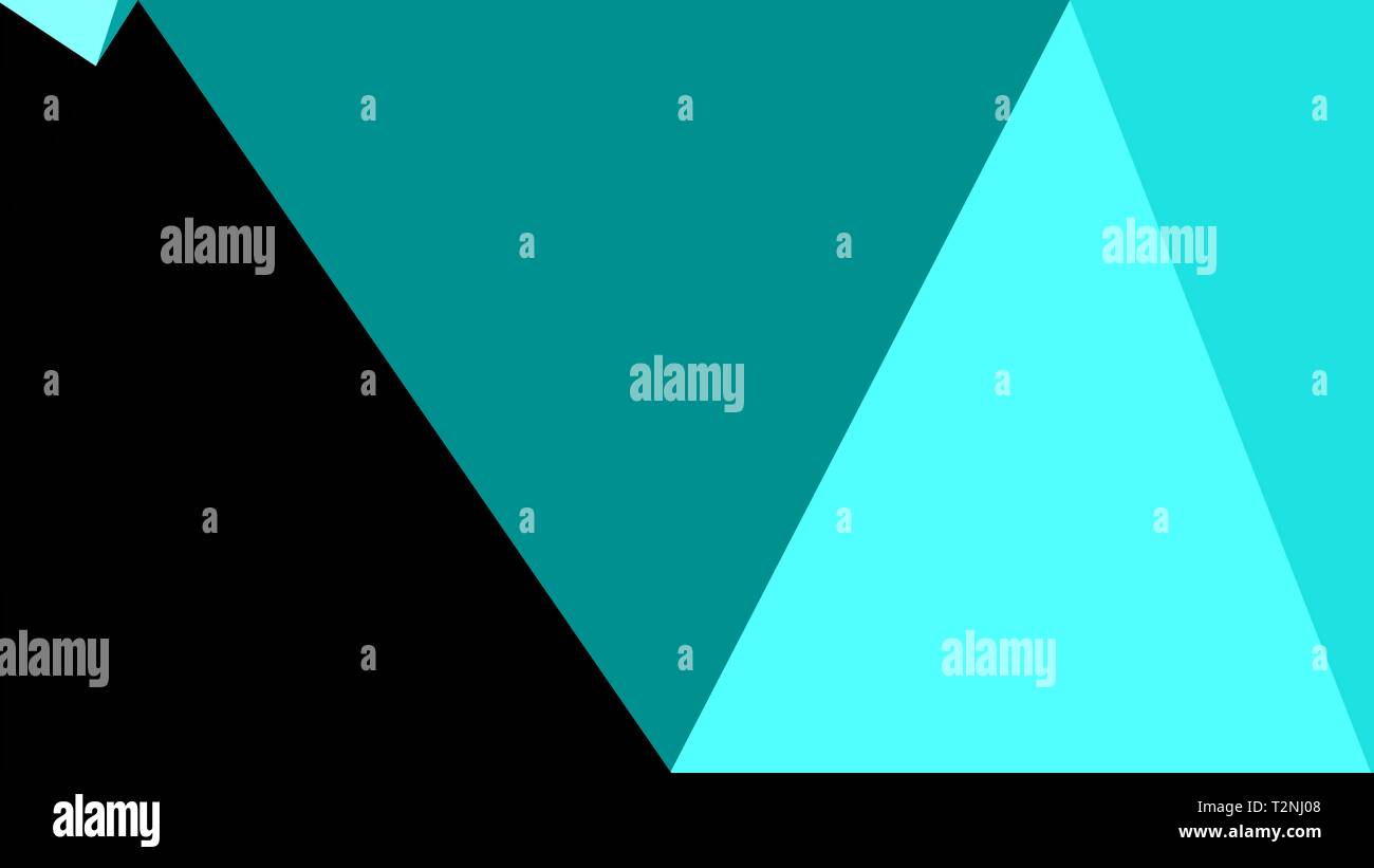 triangle geometric abstract wall art Stock Photo - Alamy