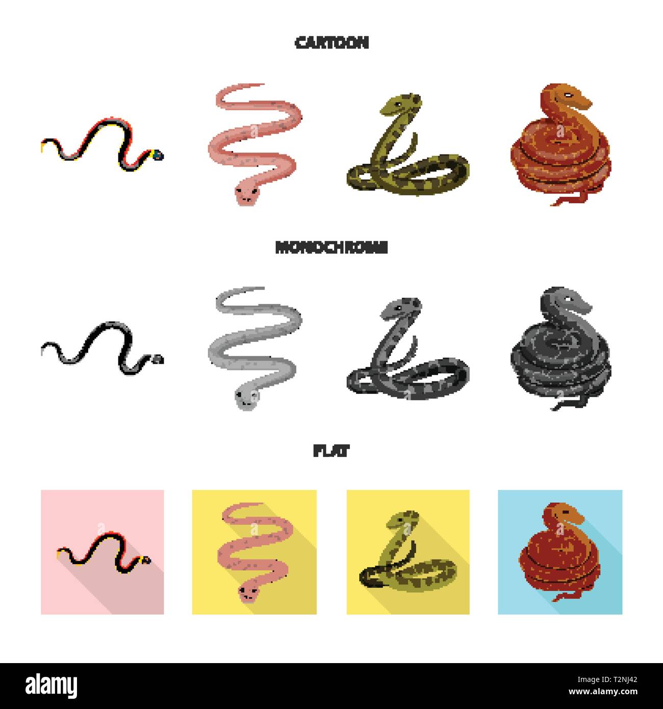 animal,snake,cobra,tail,python,pink,spiral,black,forest,tropics,leather ...