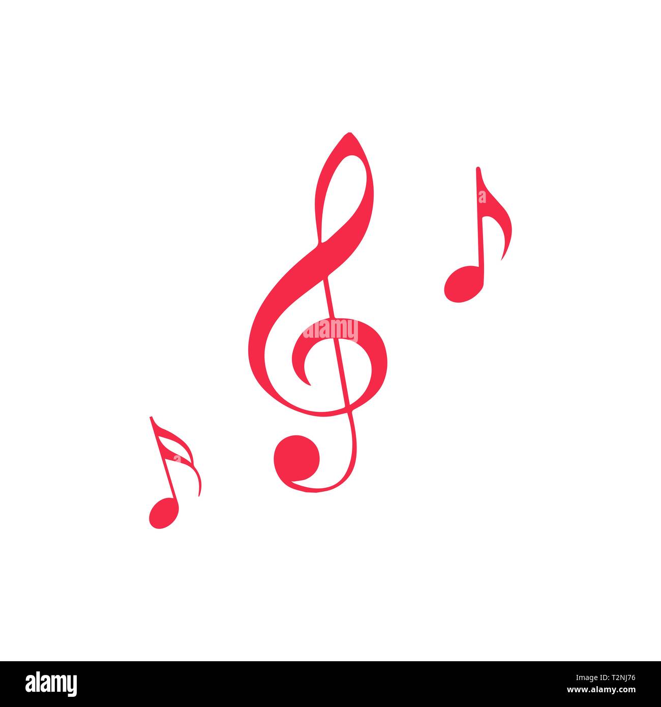 Musical note icon, music icon with not allowed sign. Musical note icon ...