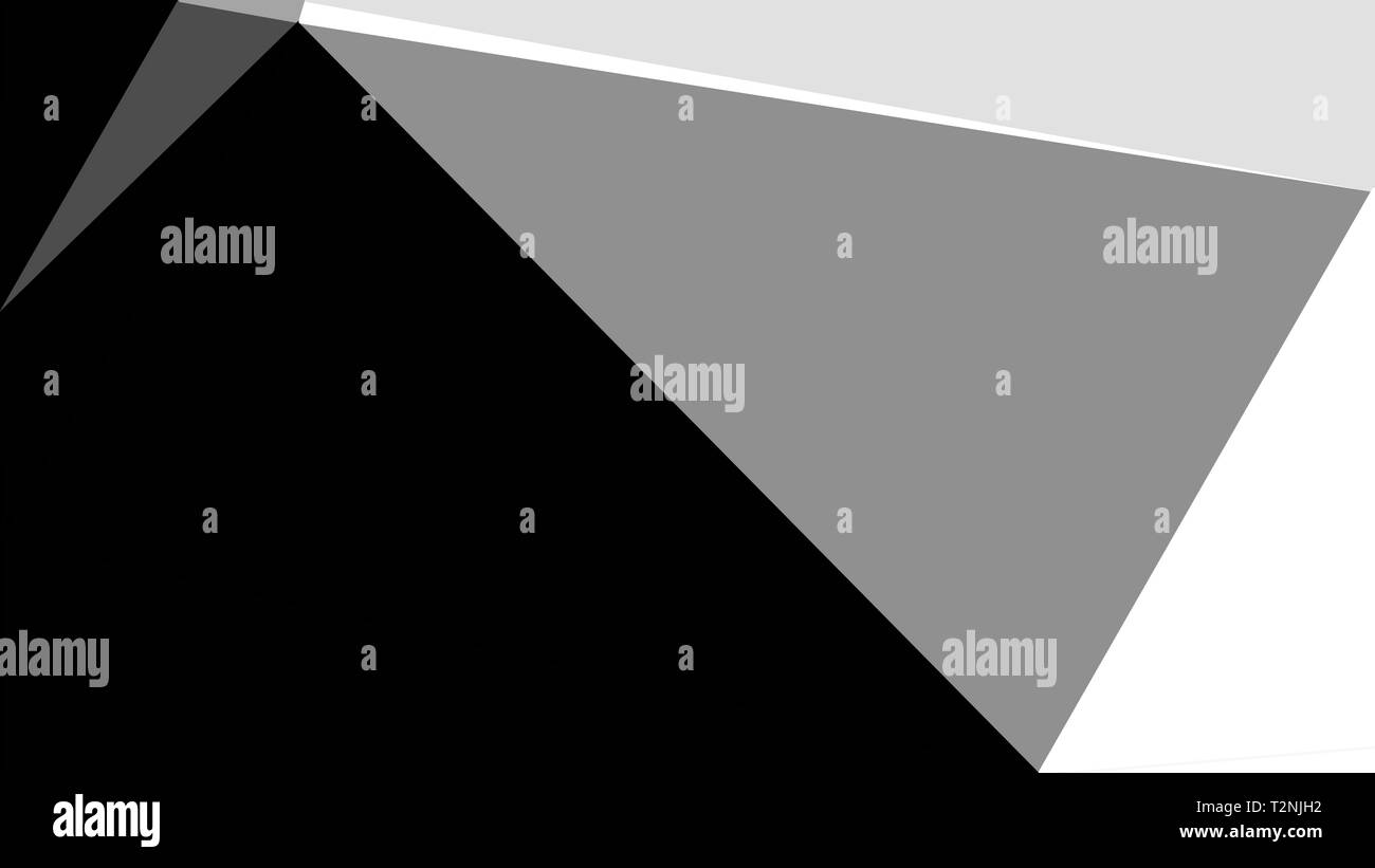 triangle geometric abstract wall art Stock Photo - Alamy