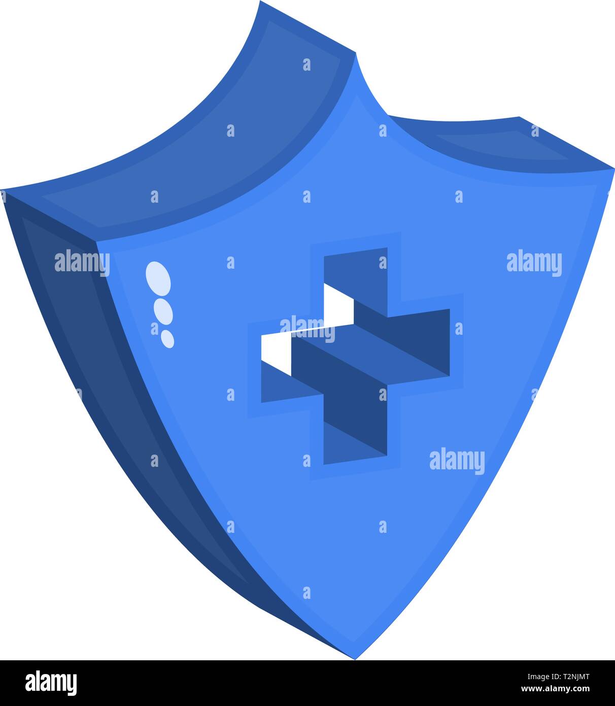 Protection shield flat icon, health care symbol, medical vector ...