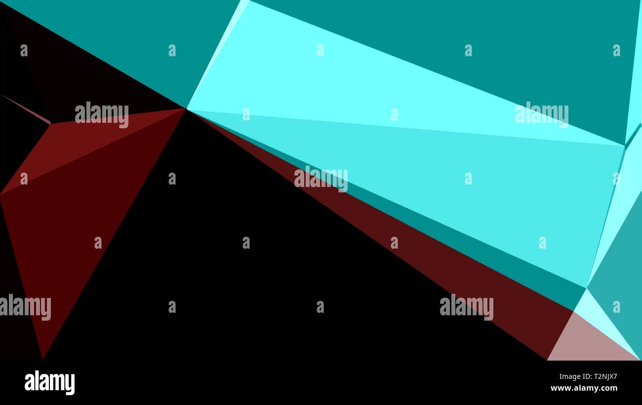 triangle geometric abstract wall art Stock Photo - Alamy