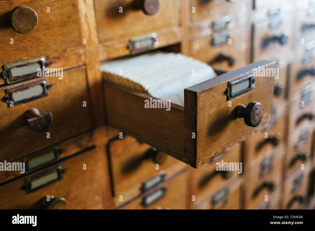 File catalog box. Concept for database, archive, library Stock Photo ...