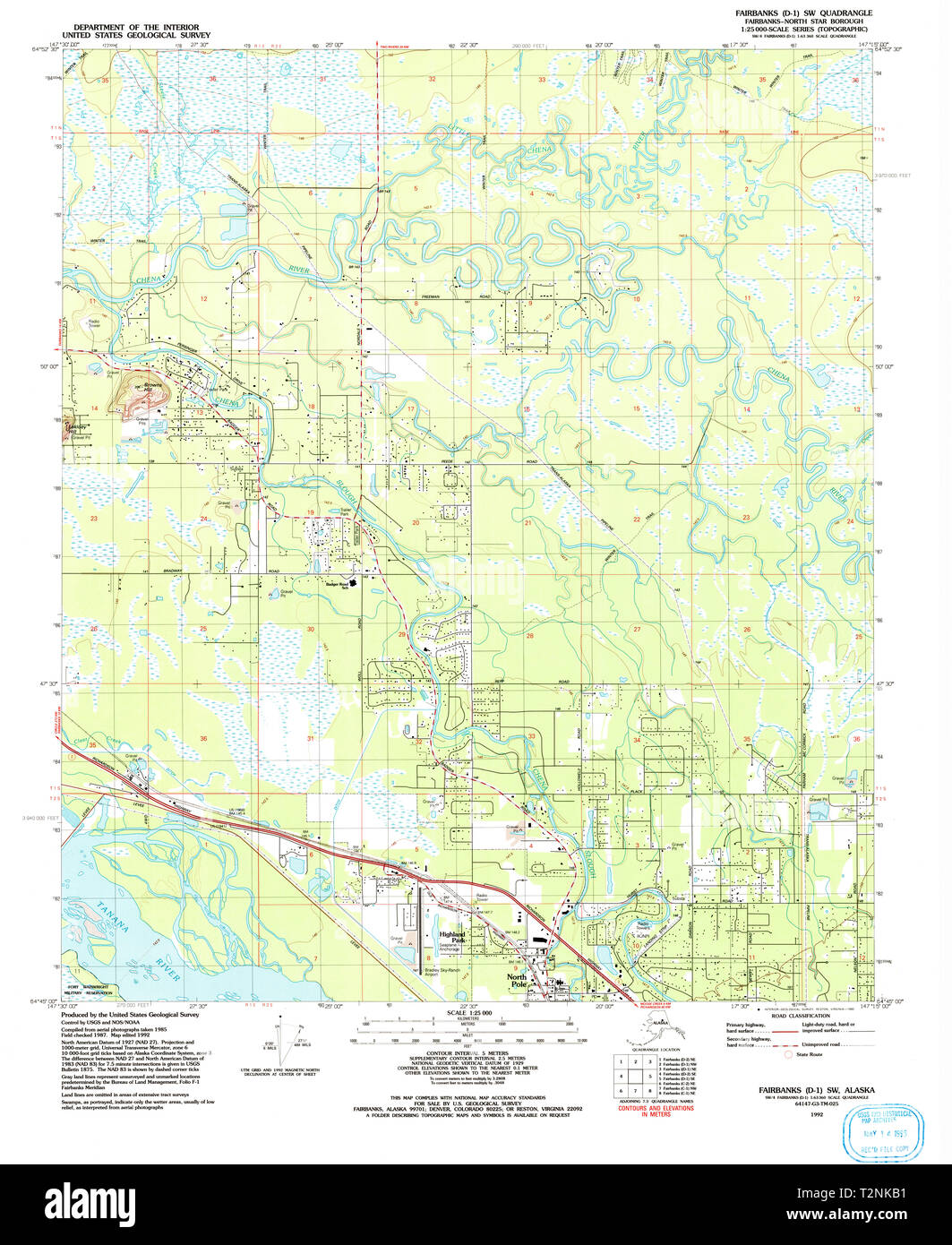 Sw alaska map hi-res stock photography and images - Alamy