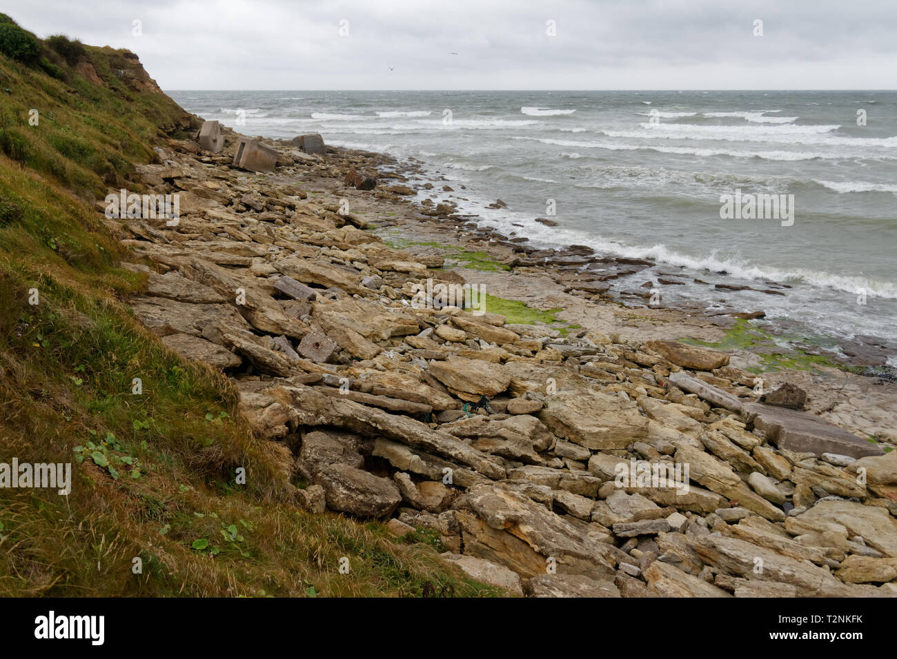 Normandy rough weather hi-res stock photography and images - Alamy