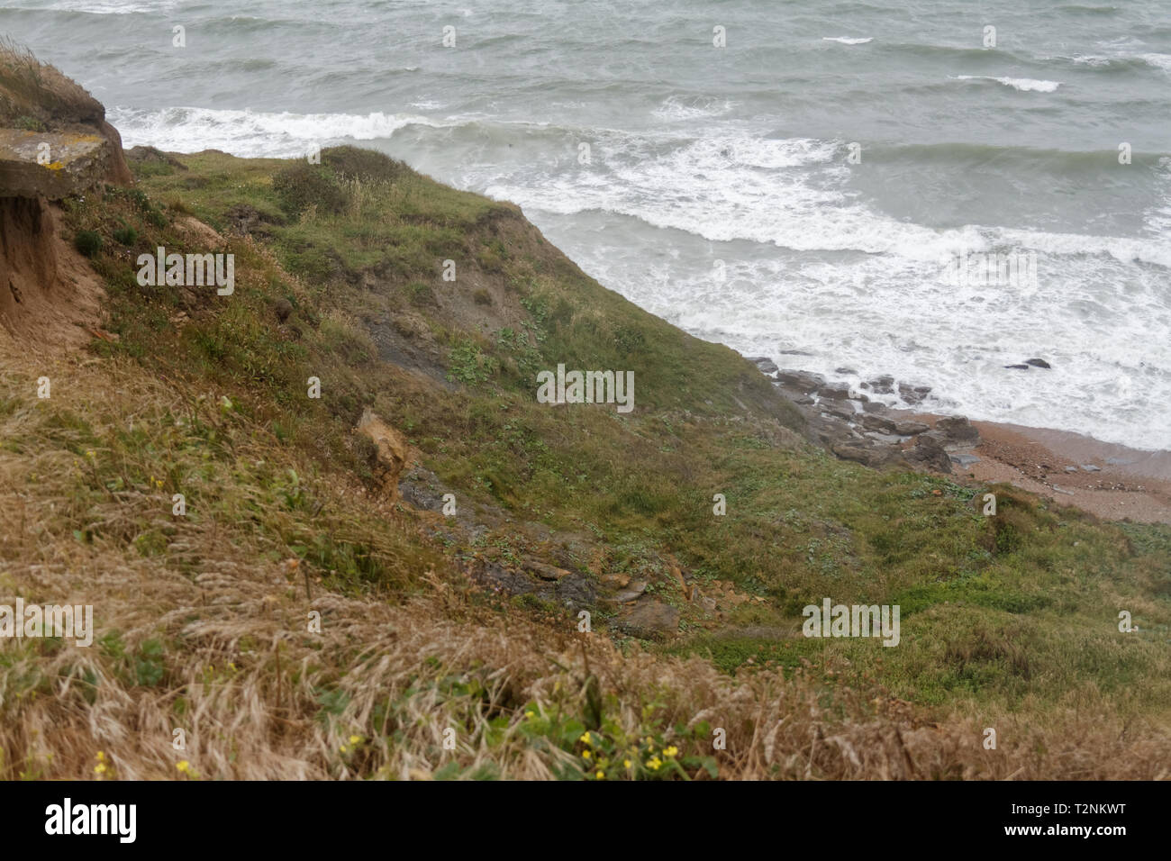 Normandy rough weather hi-res stock photography and images - Alamy