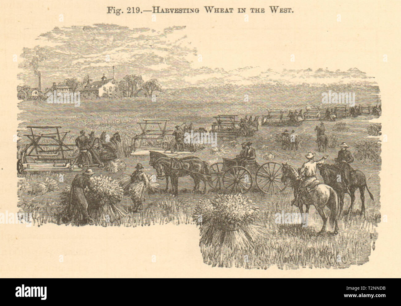 19th century farming usa hi-res stock photography and images - Alamy