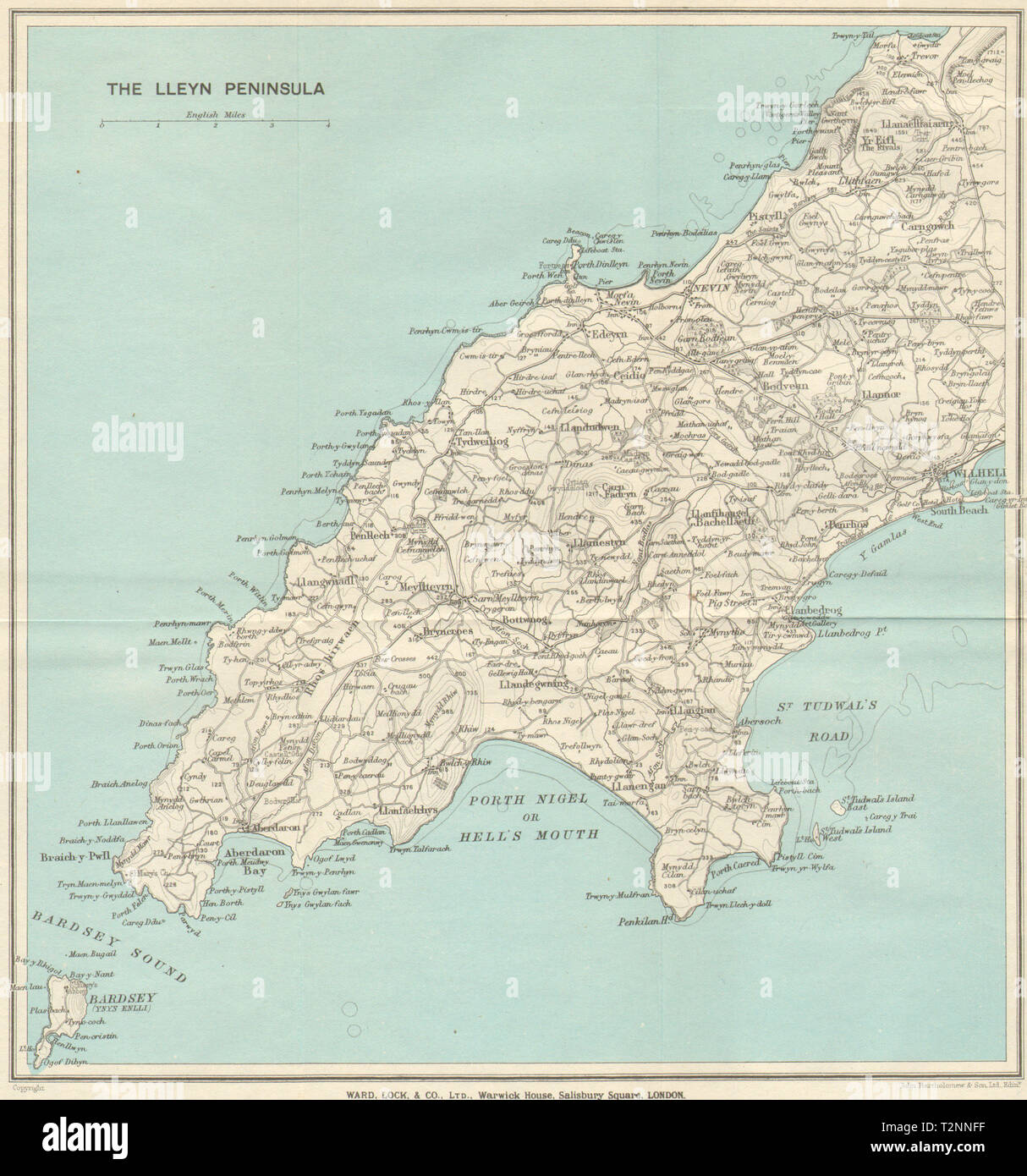 Map Of Pen Llyn at Peggy Tadlock blog