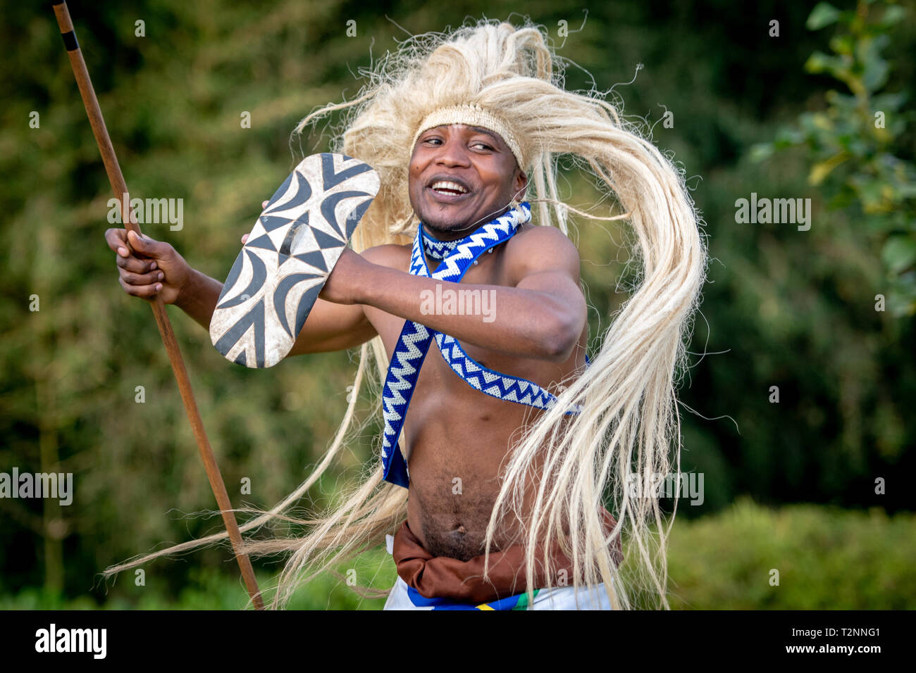 Intore Traditional dance performed outdoors near Volcanoes National ...