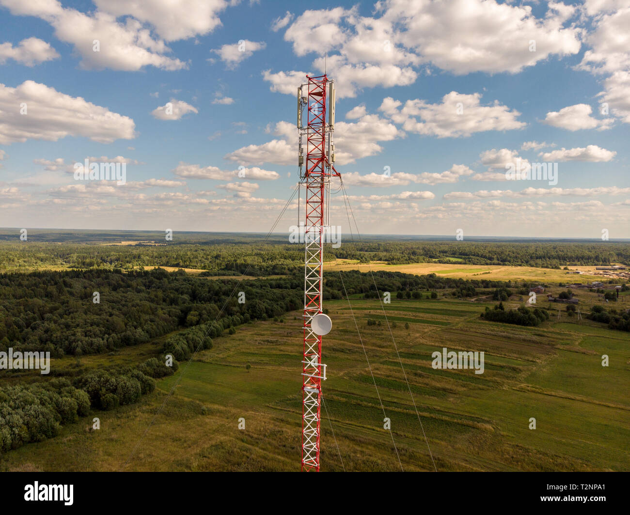 Cell tower landscape hi-res stock photography and images - Alamy