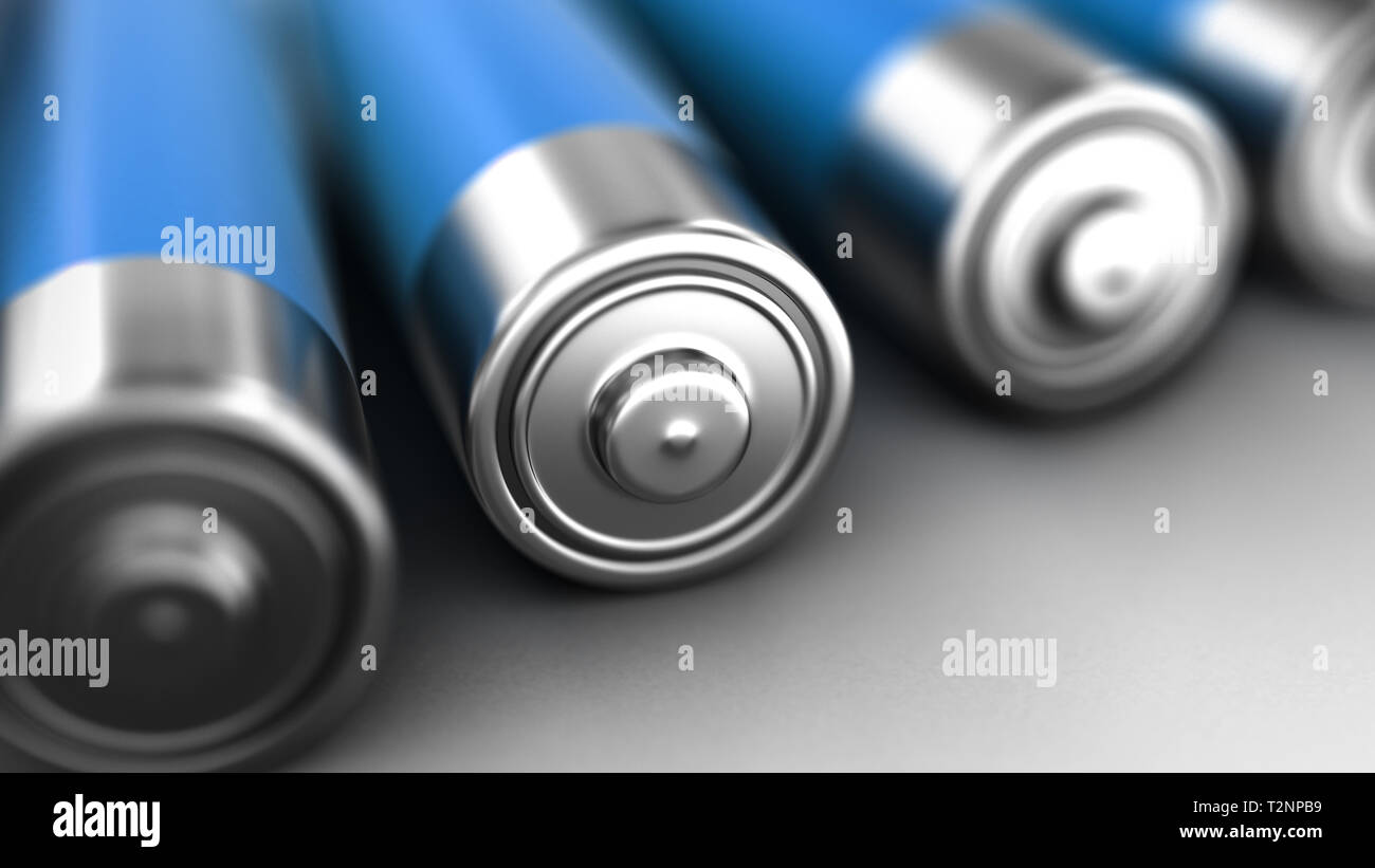 Image of Batteries Stock Photo - Alamy