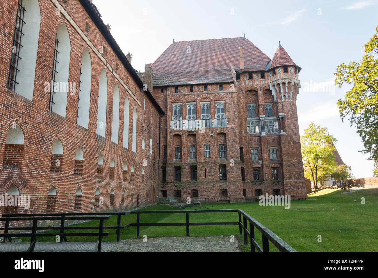 Summer day malbork castle hi-res stock photography and images - Alamy