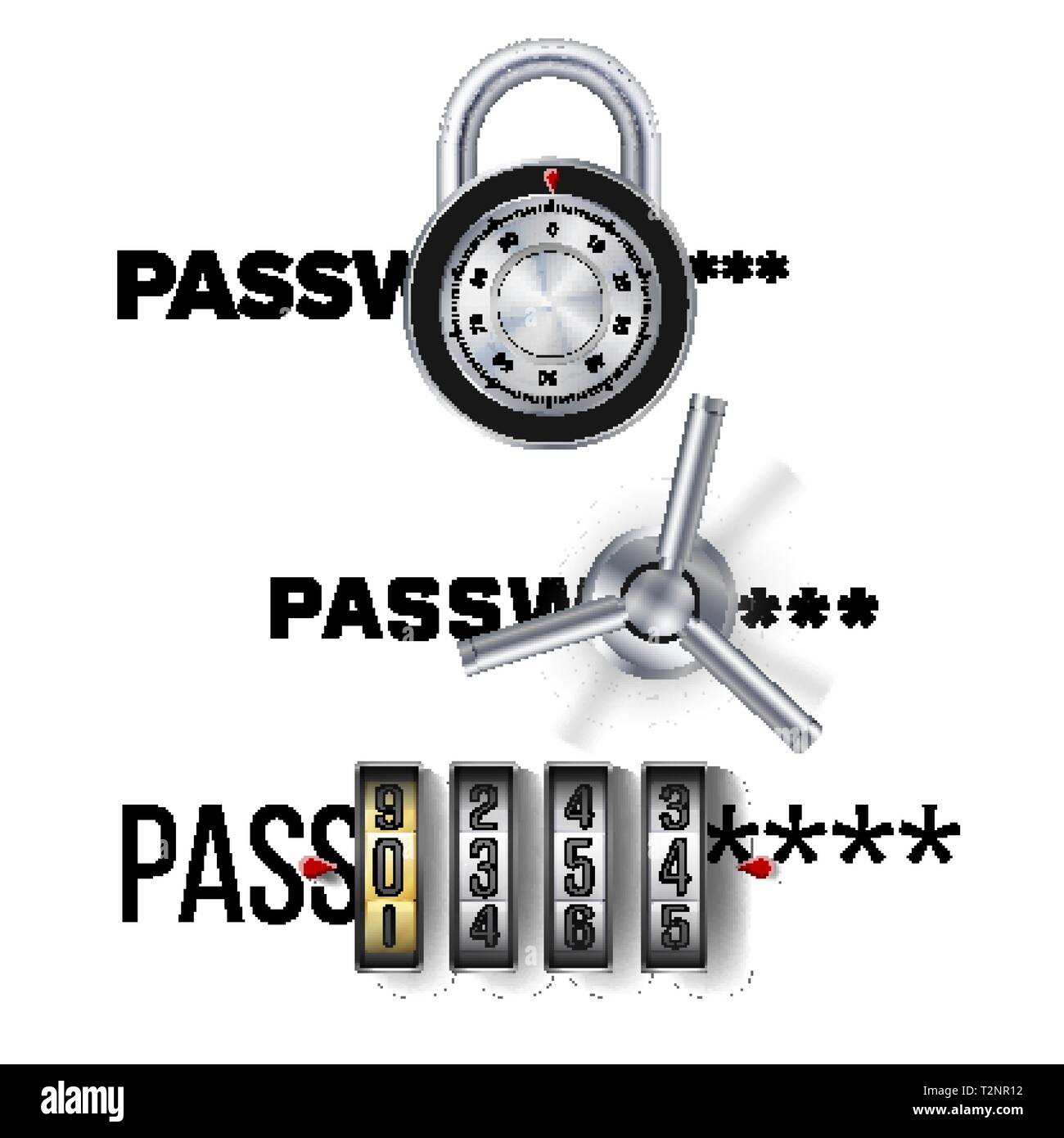 Cipher Concept Vector Software Encryption Cipher Algorithm Security 8494